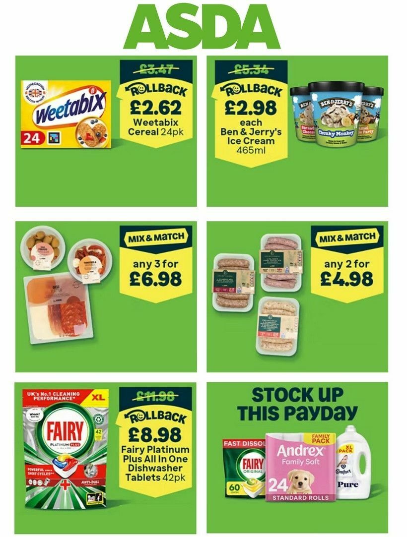 ASDA UK - Offers & Special Buys from 25 April