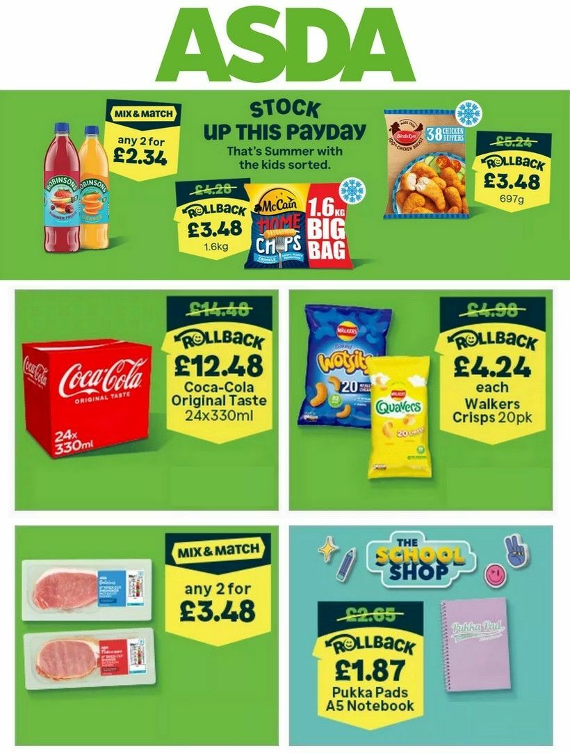 ASDA UK - Offers & Special Buys from 5 August