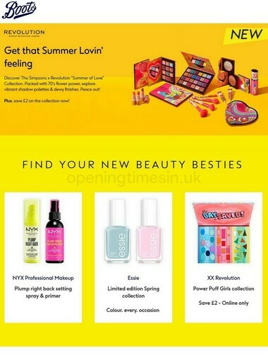 Boots - Farnborough Gate - Opening Times & Store Offers