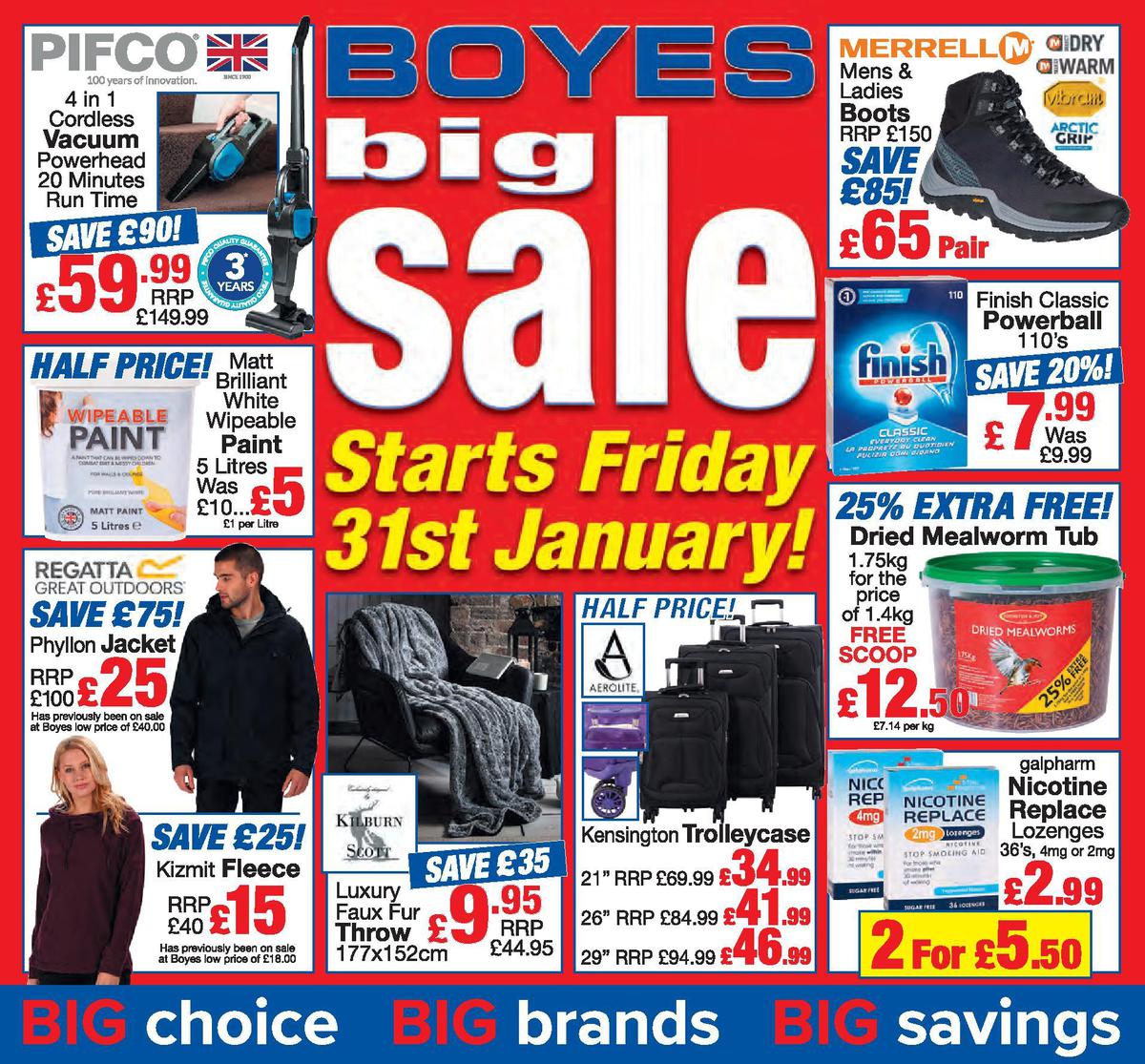 Boyes Offers & Special Buys from 31 January