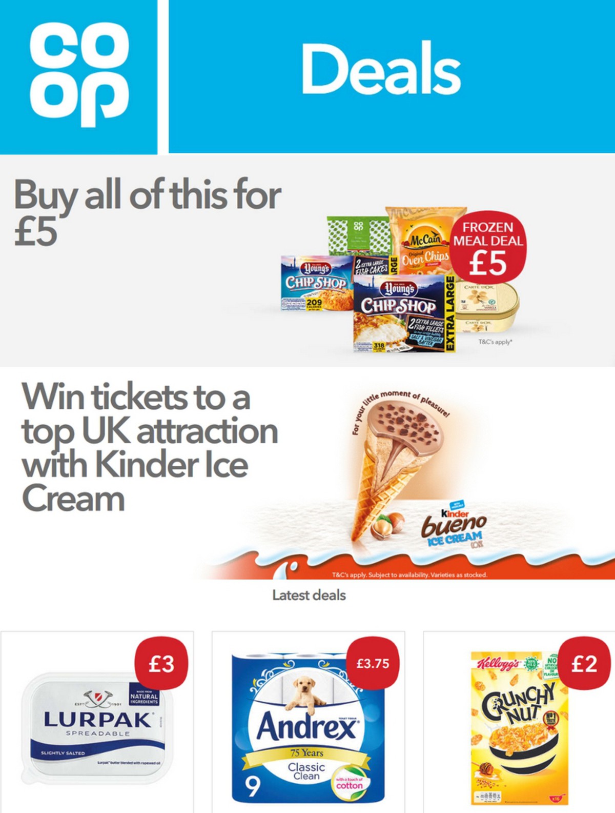 Co-op Food Offers & Special Buys from 27 April
