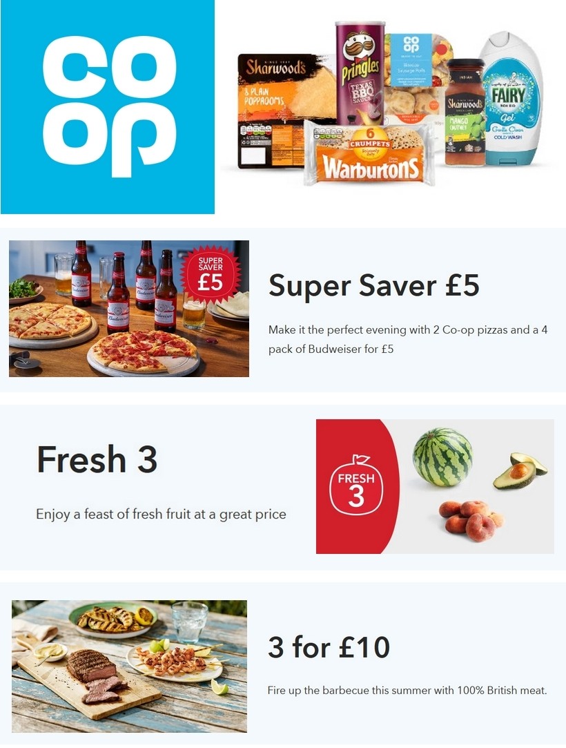Co-op Food Offers & Special Buys from 20 June