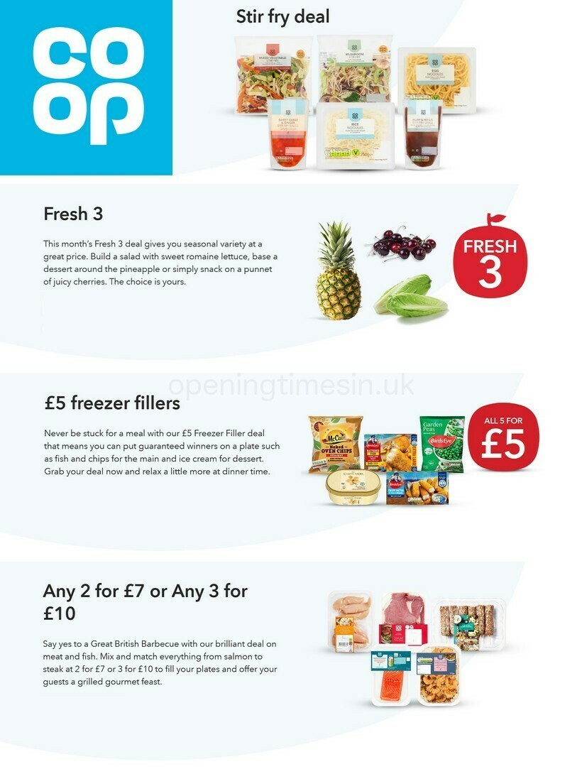 Co-op Food Offers & Special Buys from 2 June