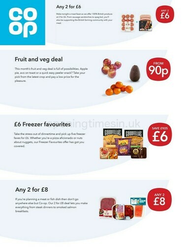 Co-op Food Offers & Special Buys