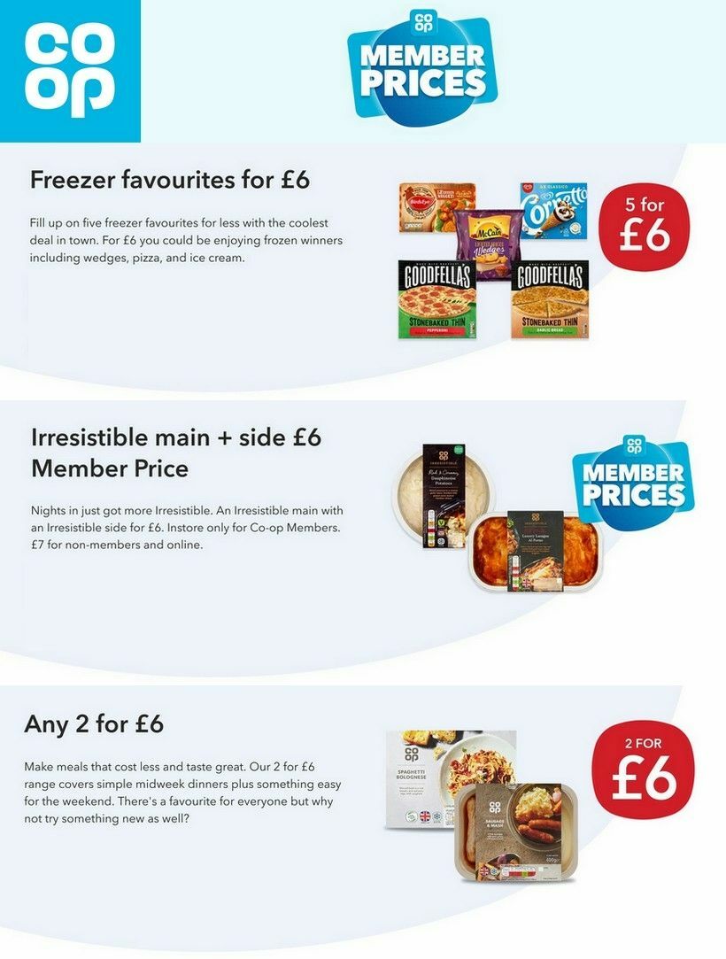 Co-op Food Offers & Special Buys from 5 February