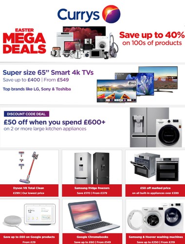 Currys Offers & Special Buys