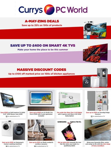 Currys Offers & Special Buys