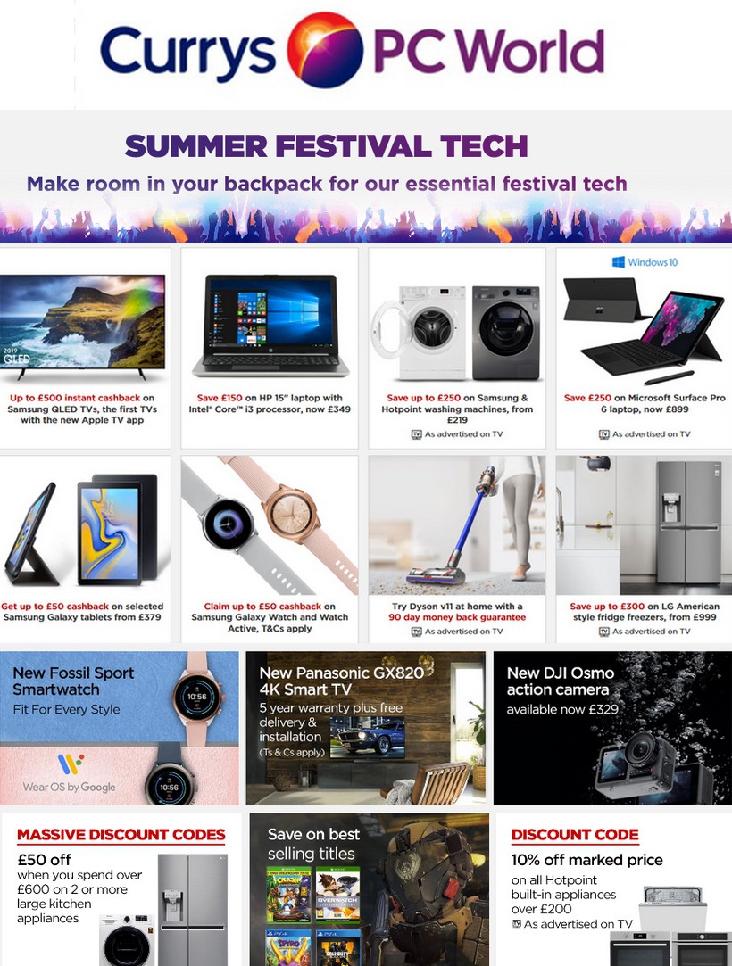 Currys Offers & Special Buys from 31 May