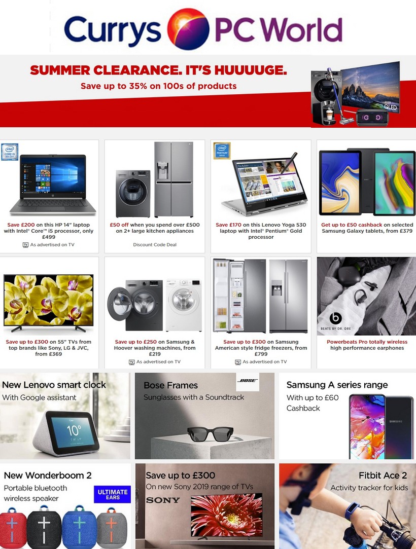Currys Offers & Special Buys from 7 June