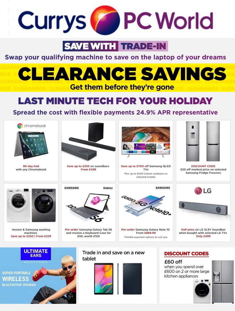 Currys Offers & Special Buys from 9 August