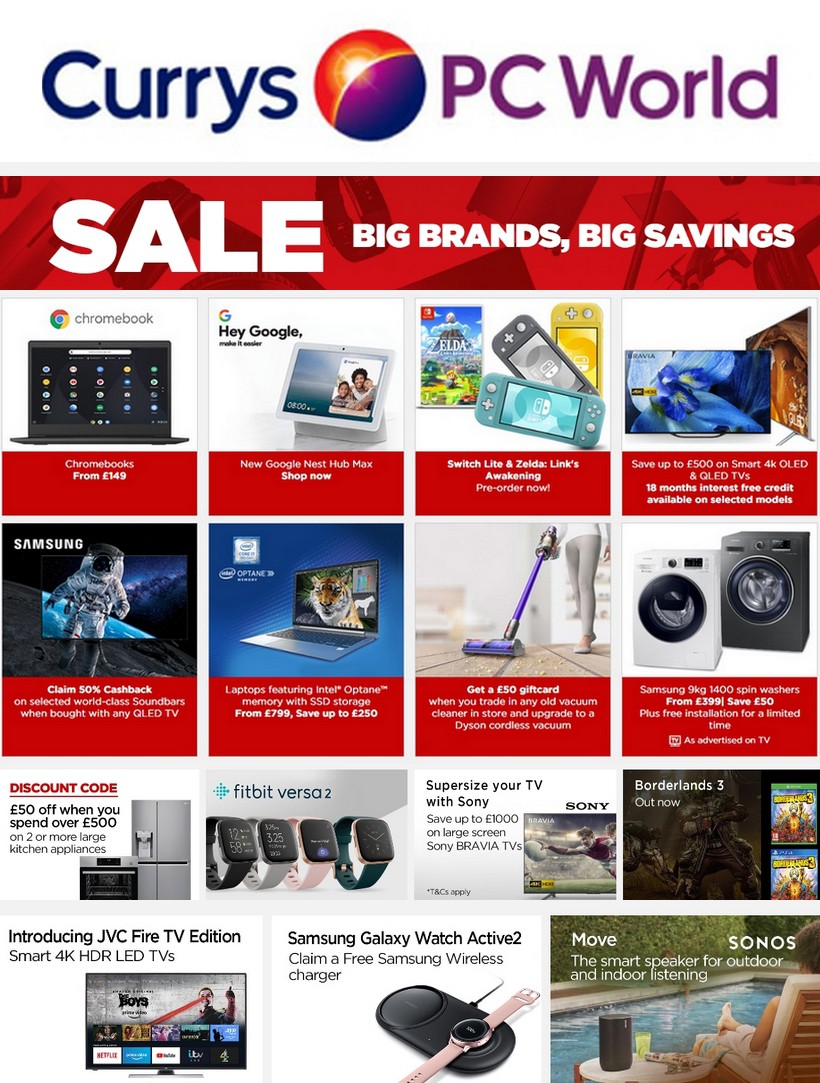 Currys Offers & Special Buys from 20 September