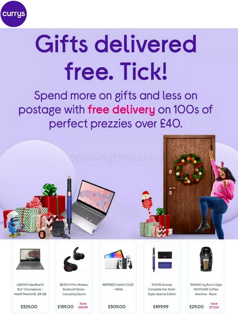 Currys Offers & Special Buys from 8 December
