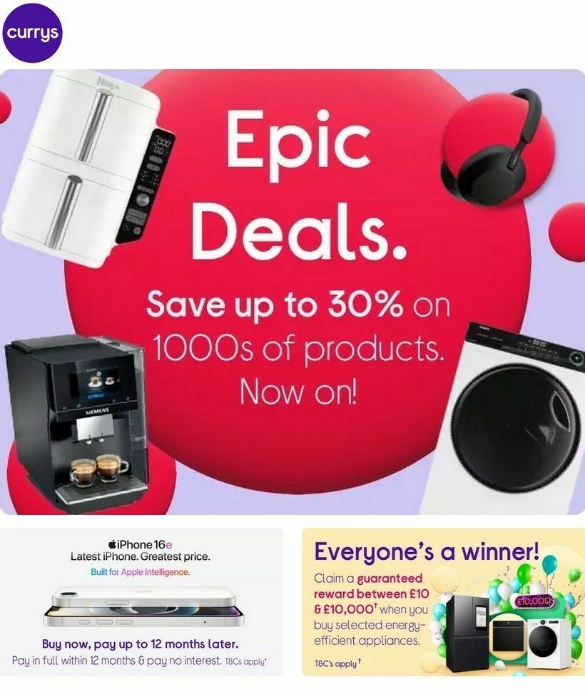 Currys Offers & Special Buys from 28 February