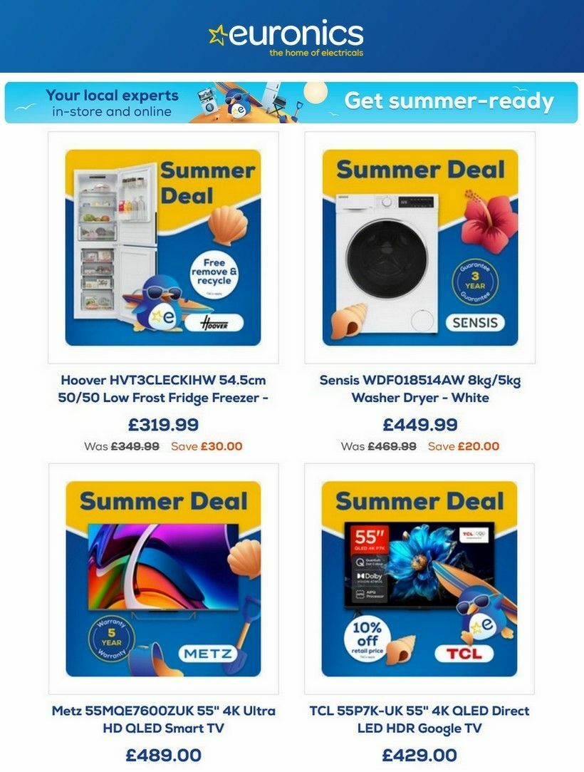Euronics Offers & Special Buys from 20 June