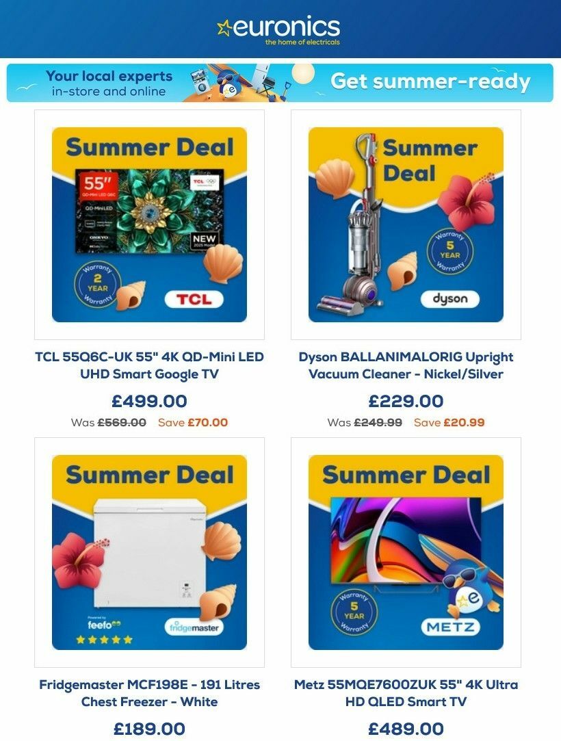 Euronics Offers & Special Buys from 12 July