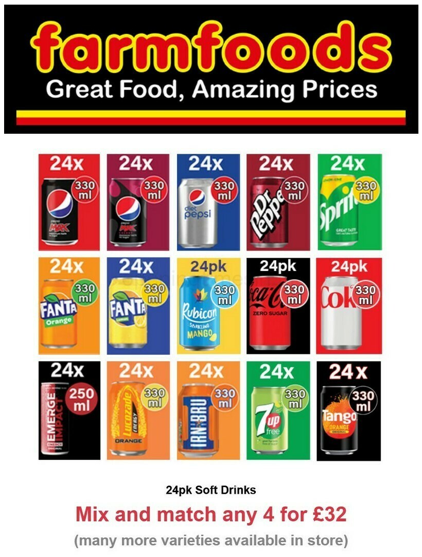 Farmfoods UK - Offers & Special Buys from 11 April