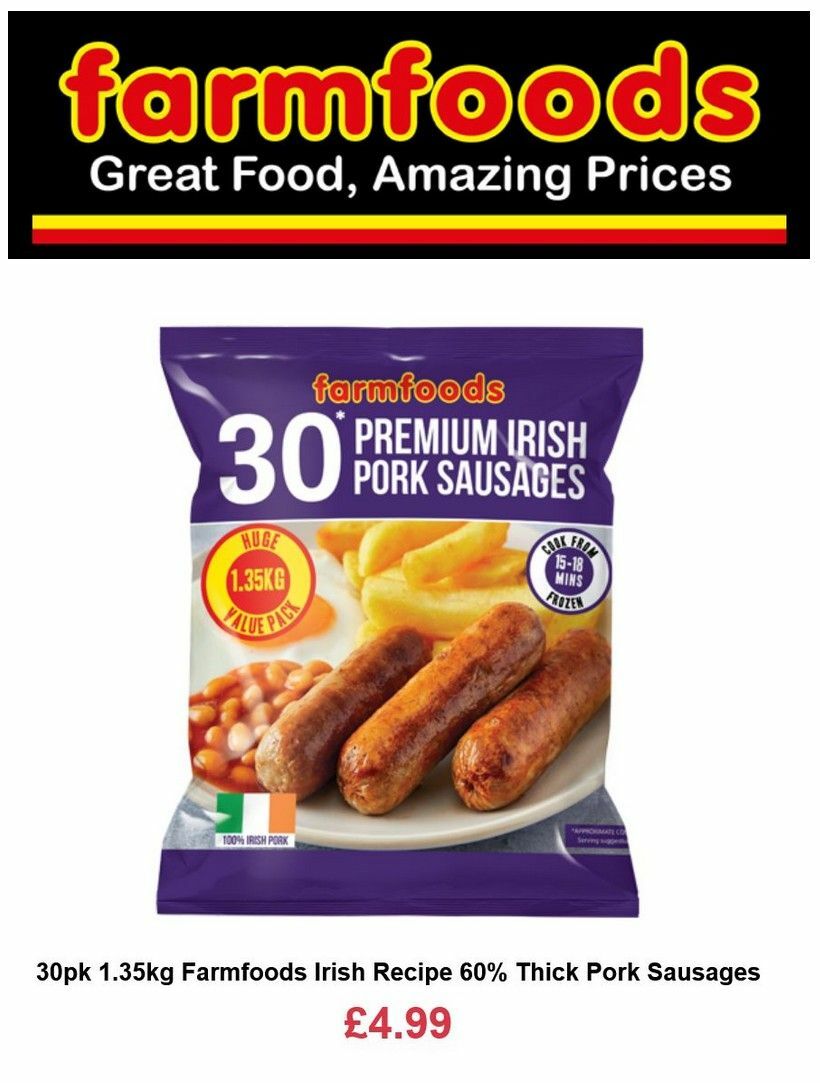 Farmfoods UK - Offers & Special Buys from 25 July