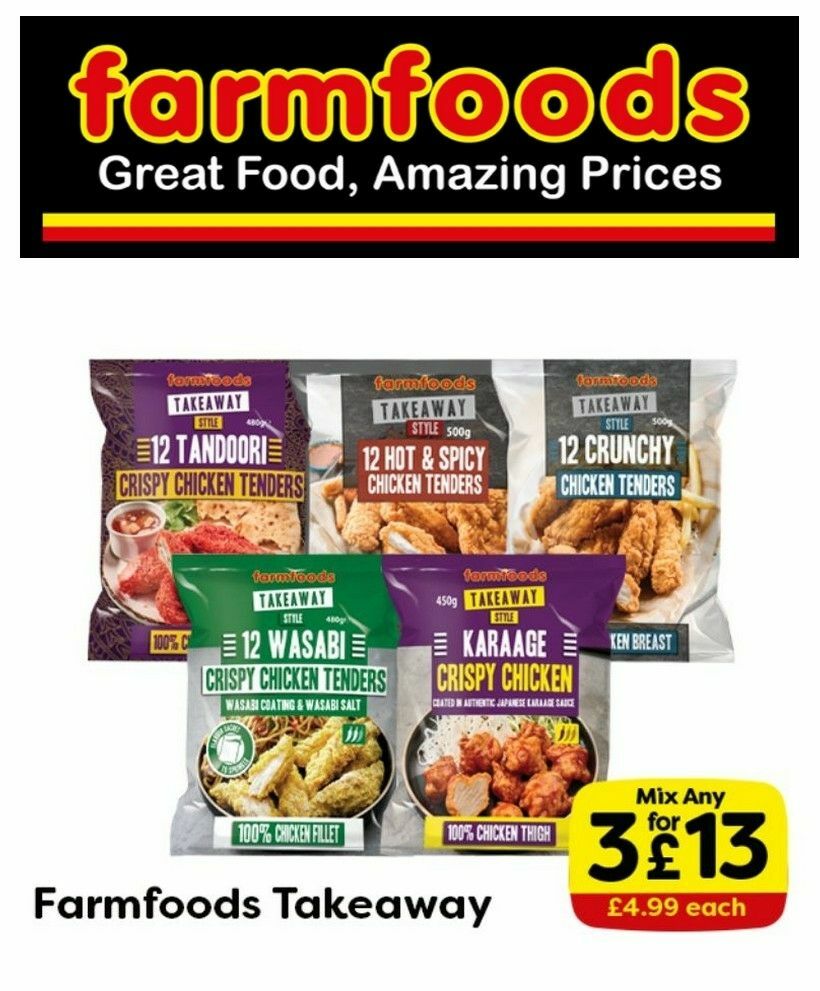Farmfoods UK - Offers & Special Buys from 19 March
