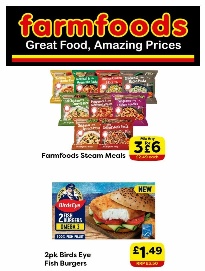 Farmfoods UK - Offers & Special Buys from 29 April