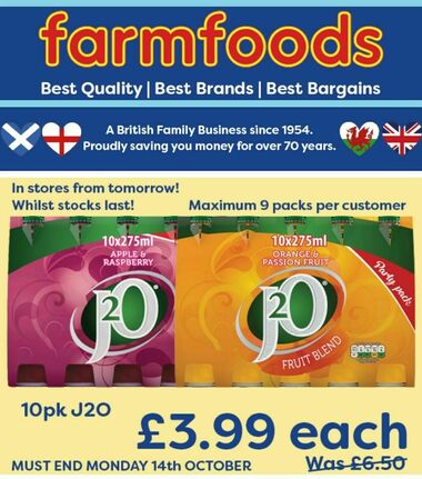 Farmfoods UK - Offers & Special Buys