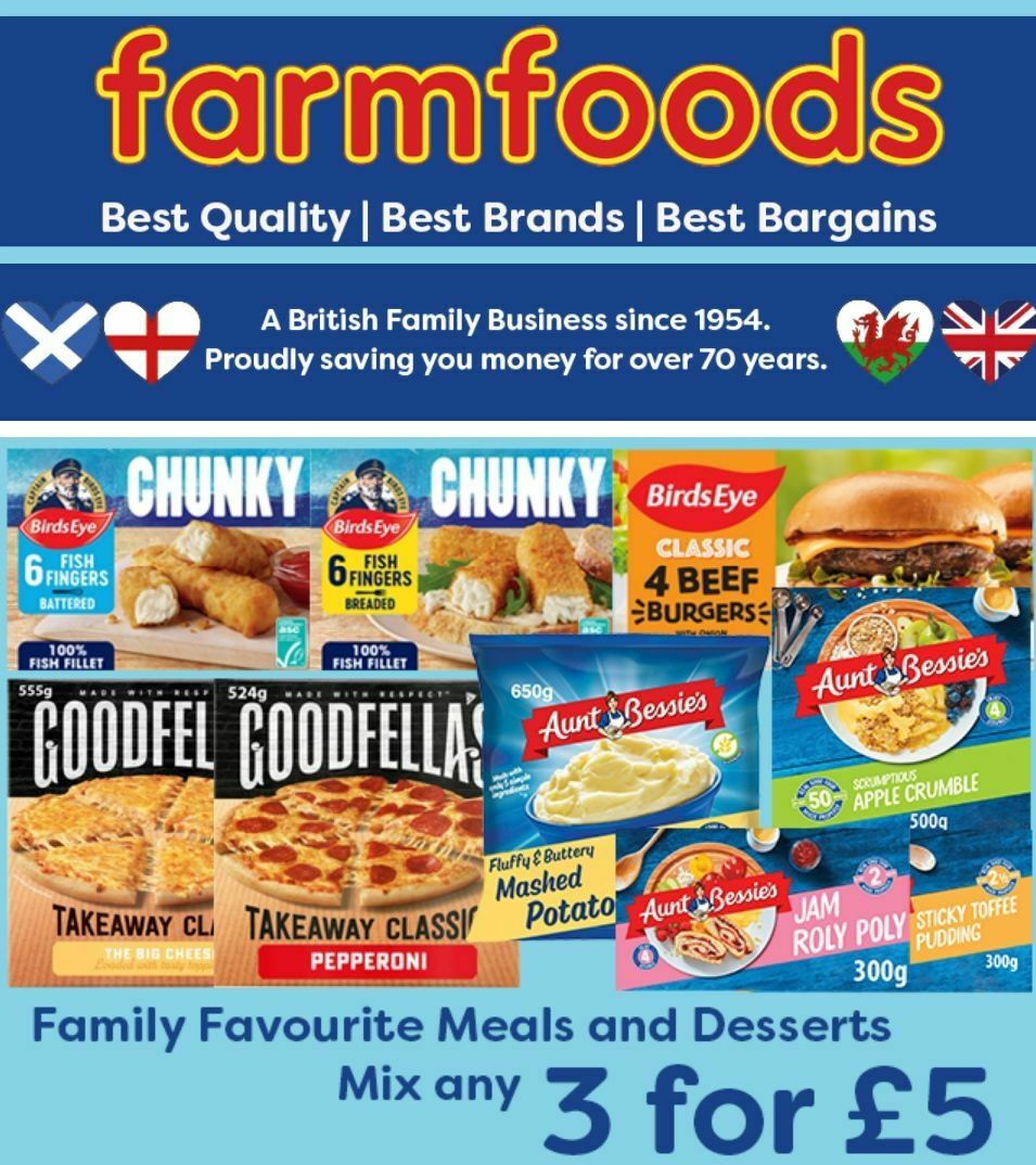 Farmfoods UK - Offers & Special Buys from 14 October