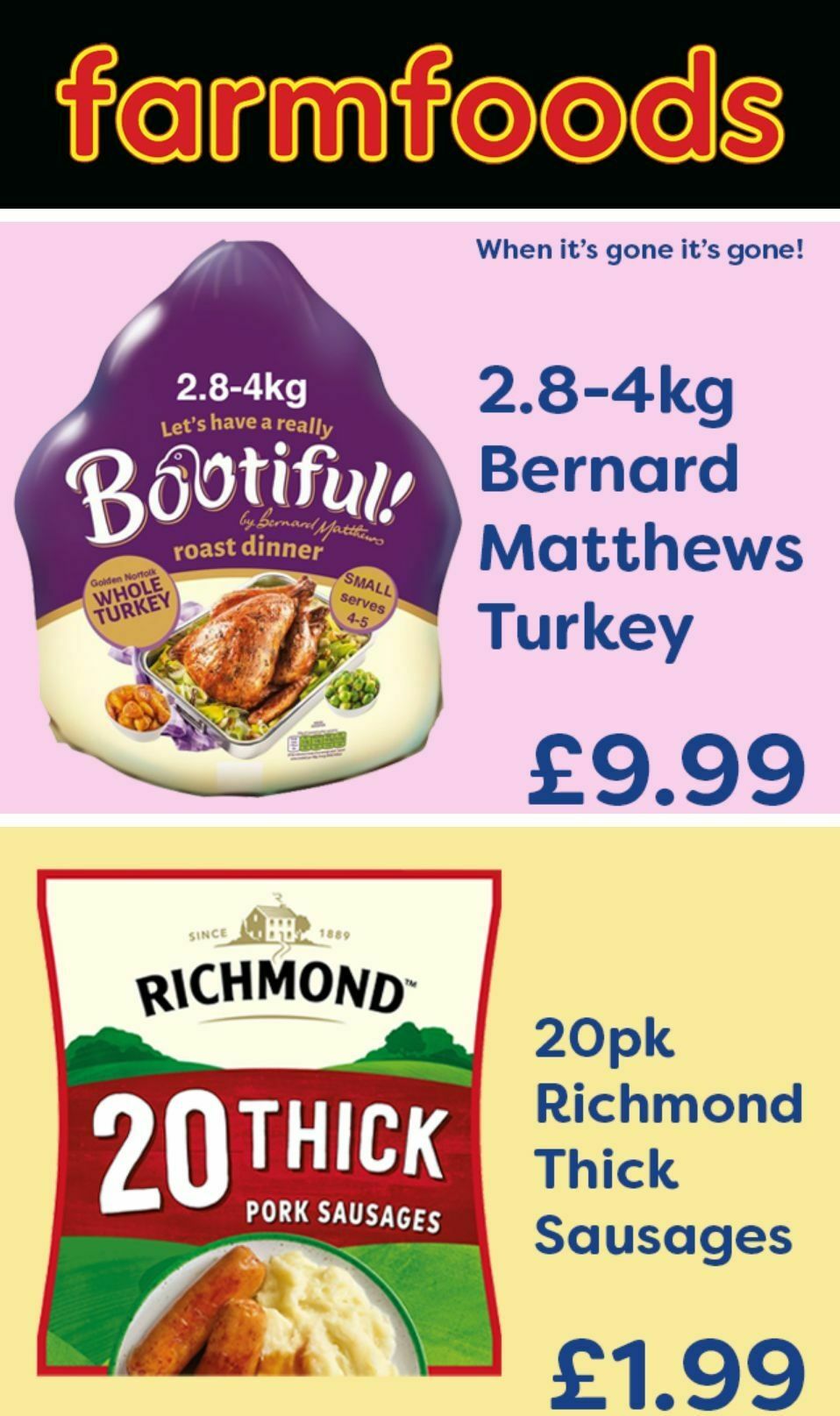 Farmfoods UK - Offers & Special Buys from 9 December