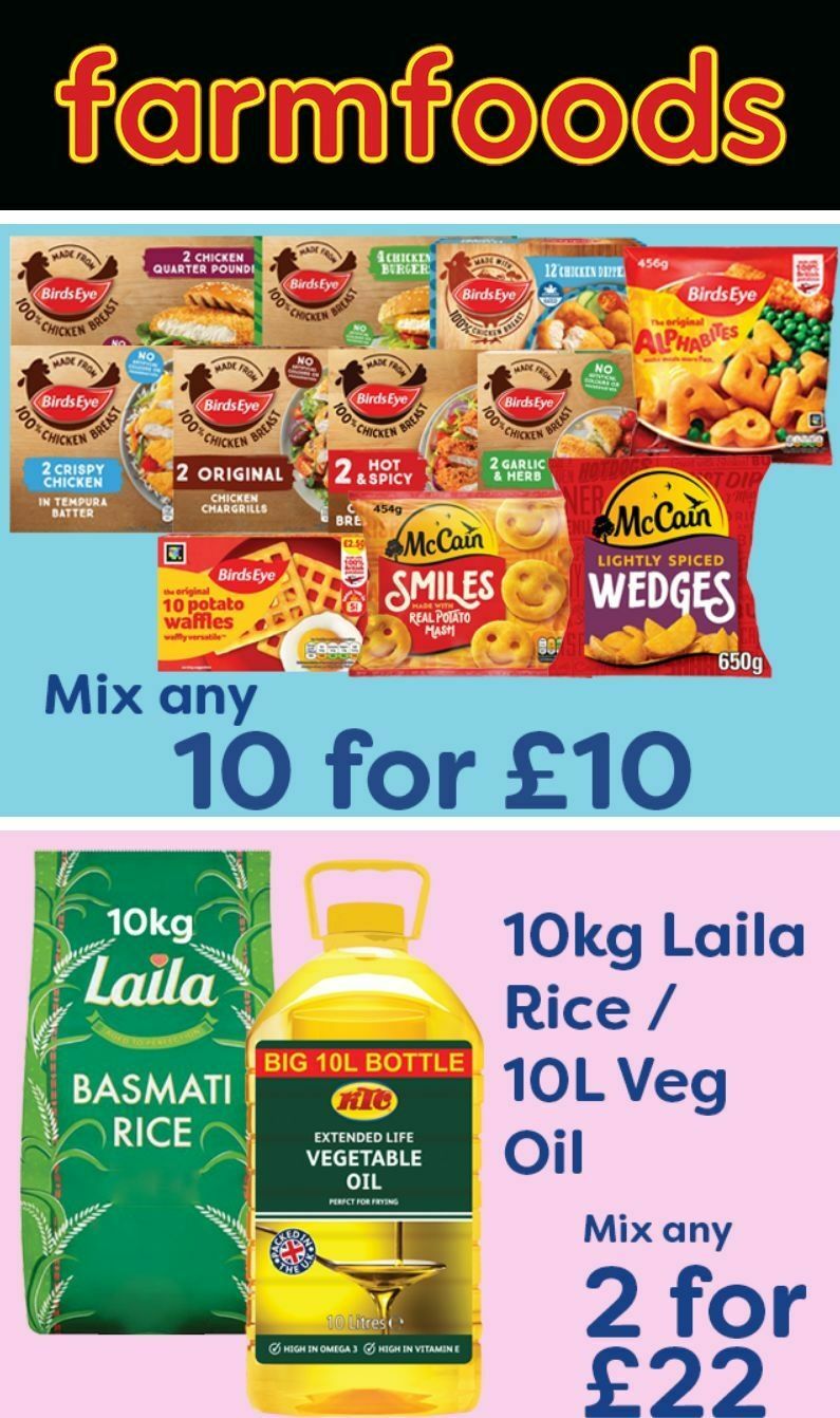 Farmfoods UK - Offers & Special Buys from 21 March