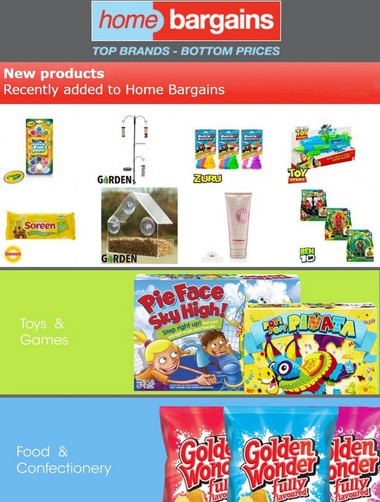 Home Bargains Offers, Special Buys and New Products