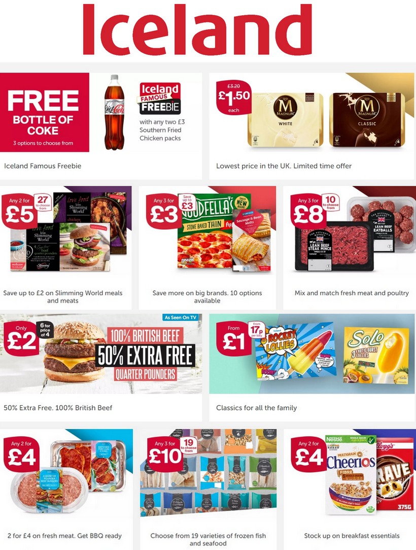 Iceland Offers & Special Buys from 24 May