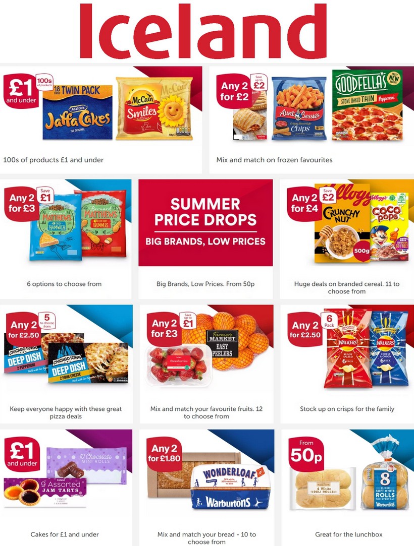 Iceland Offers & Special Buys from 9 August