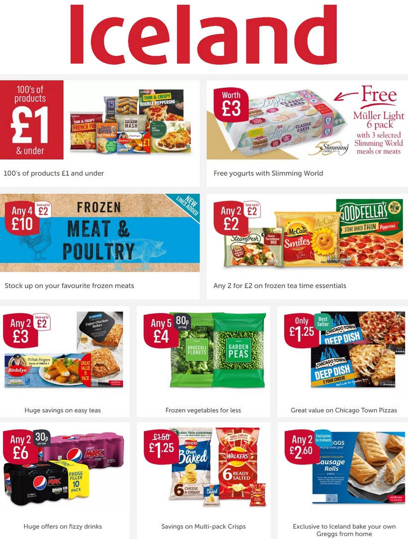 Iceland Offers & Special Buys from 20 September