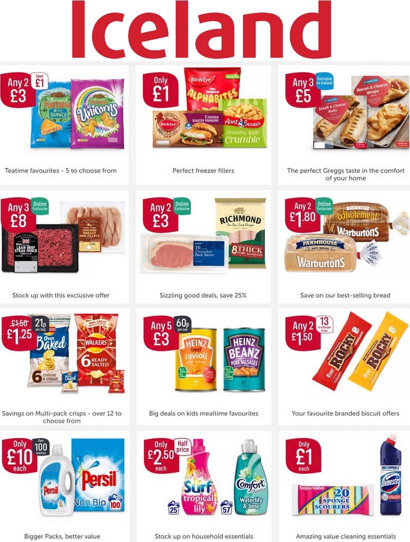 Iceland Offers & Special Buys from 11 October