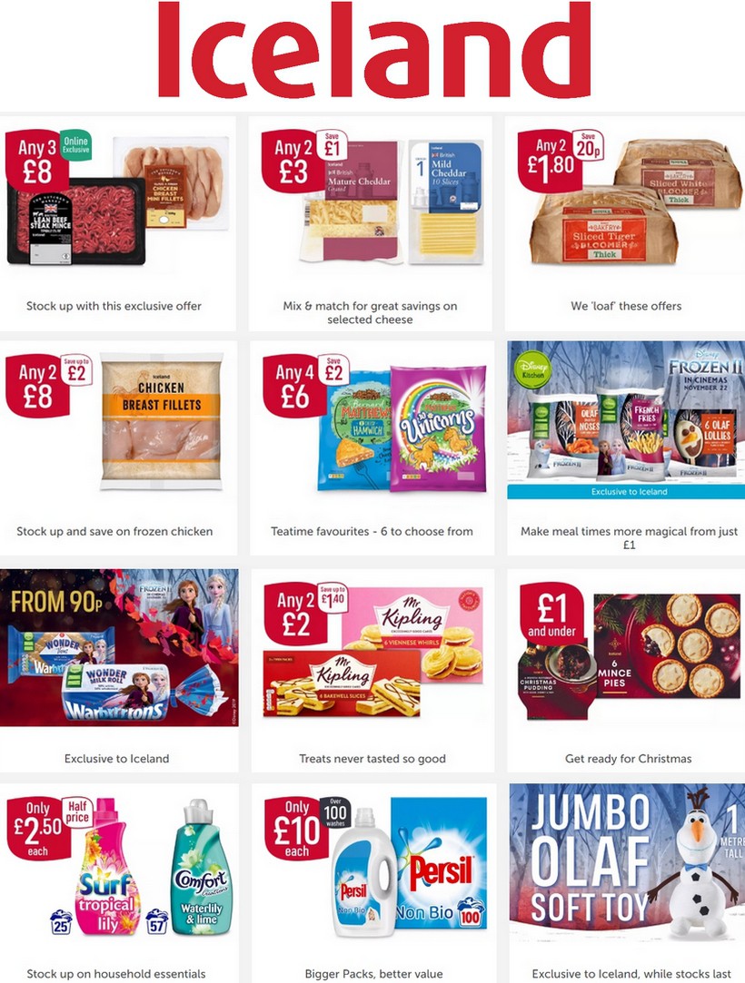 Iceland Offers & Special Buys from 1 November