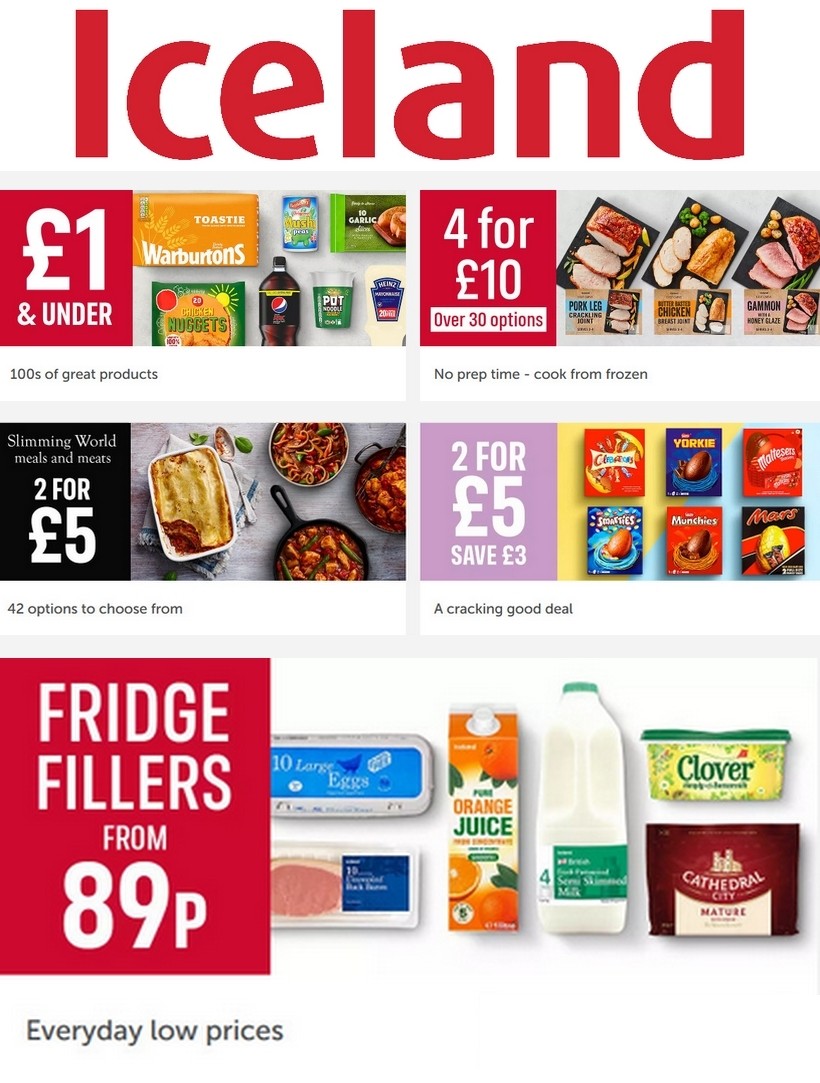 Iceland Offers & Special Buys from 10 April