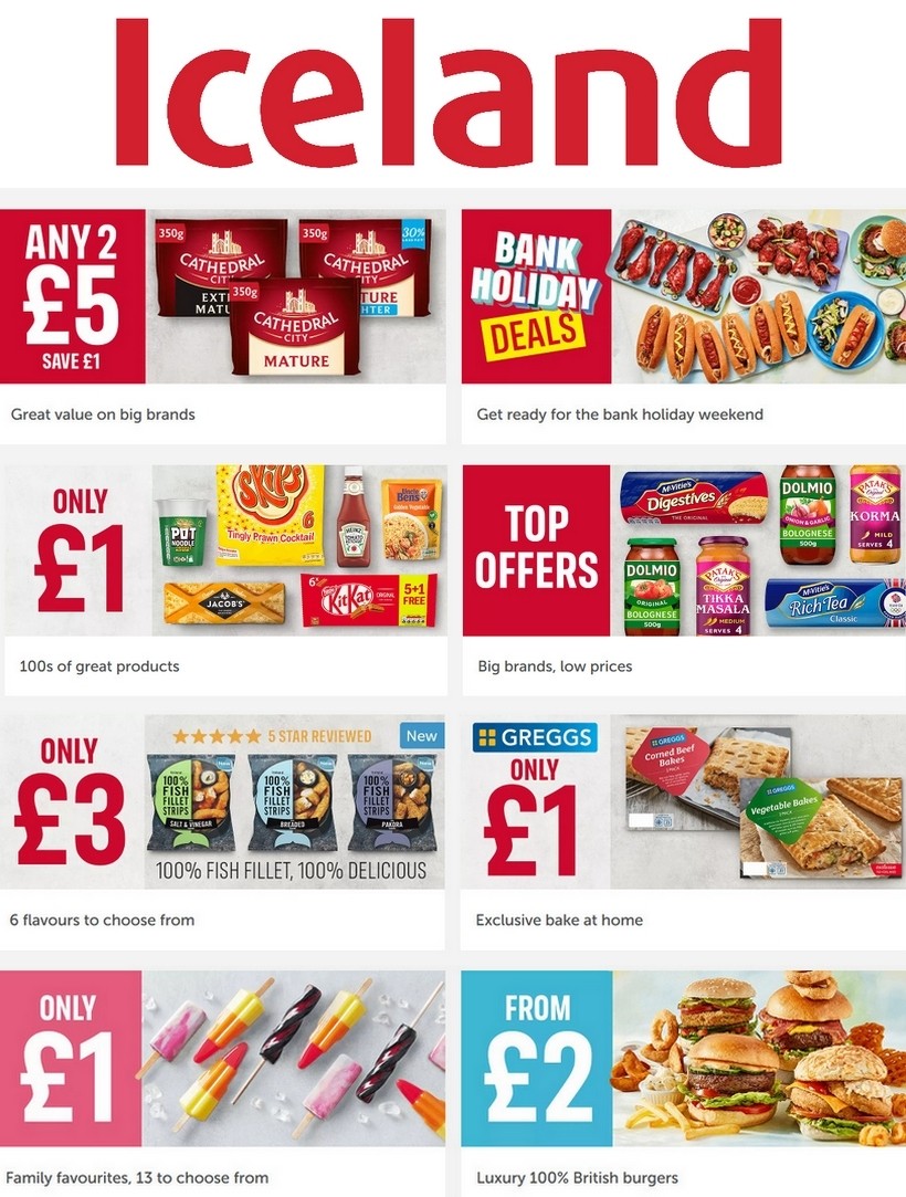 Iceland Offers & Special Buys from 22 May