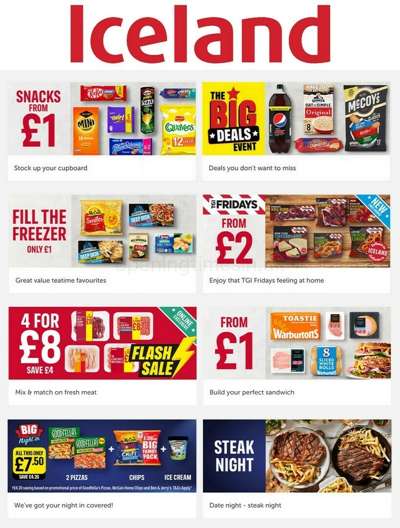 Iceland Offers & Special Buys from 25 February