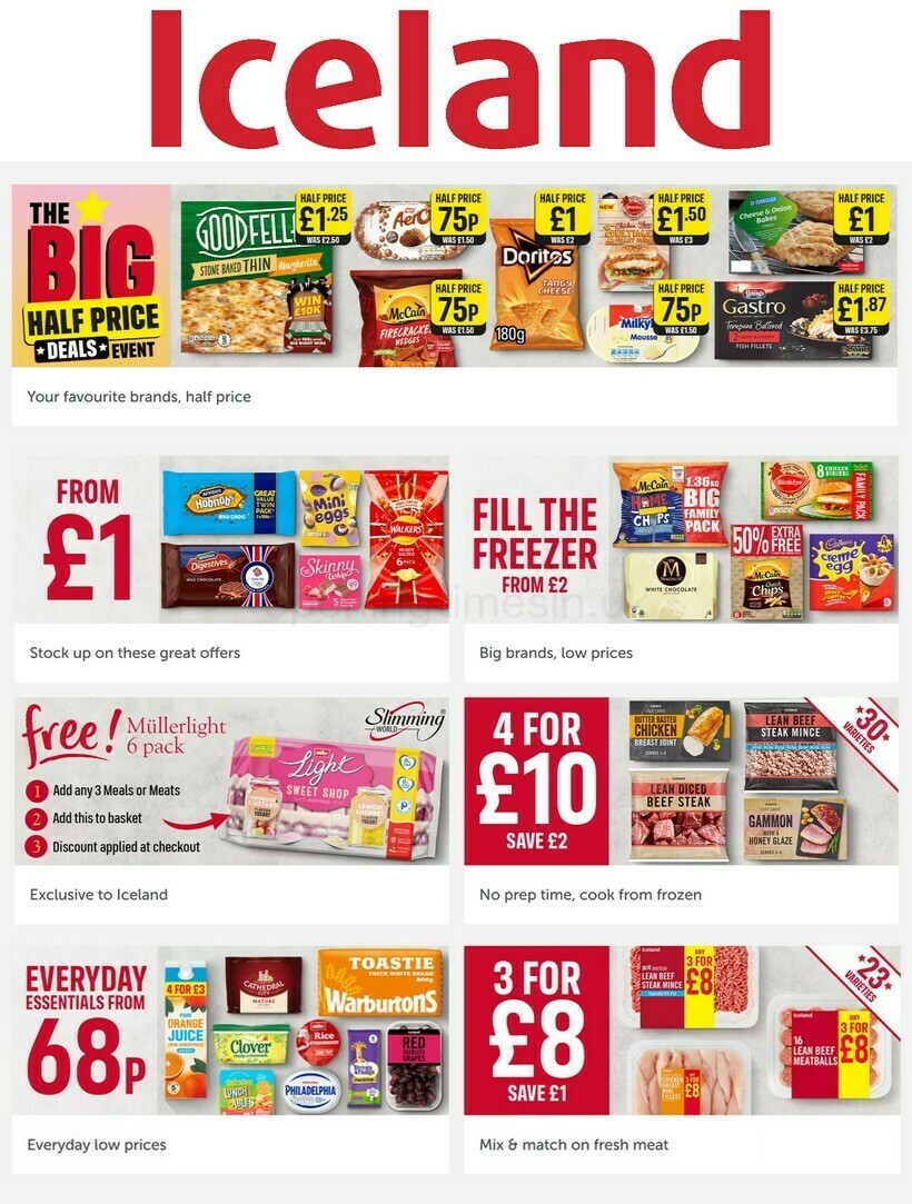 Iceland Offers & Special Buys from 4 March