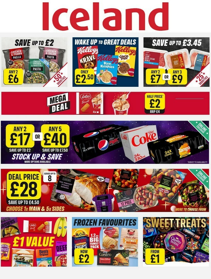 Iceland Offers & Special Buys from 11 November