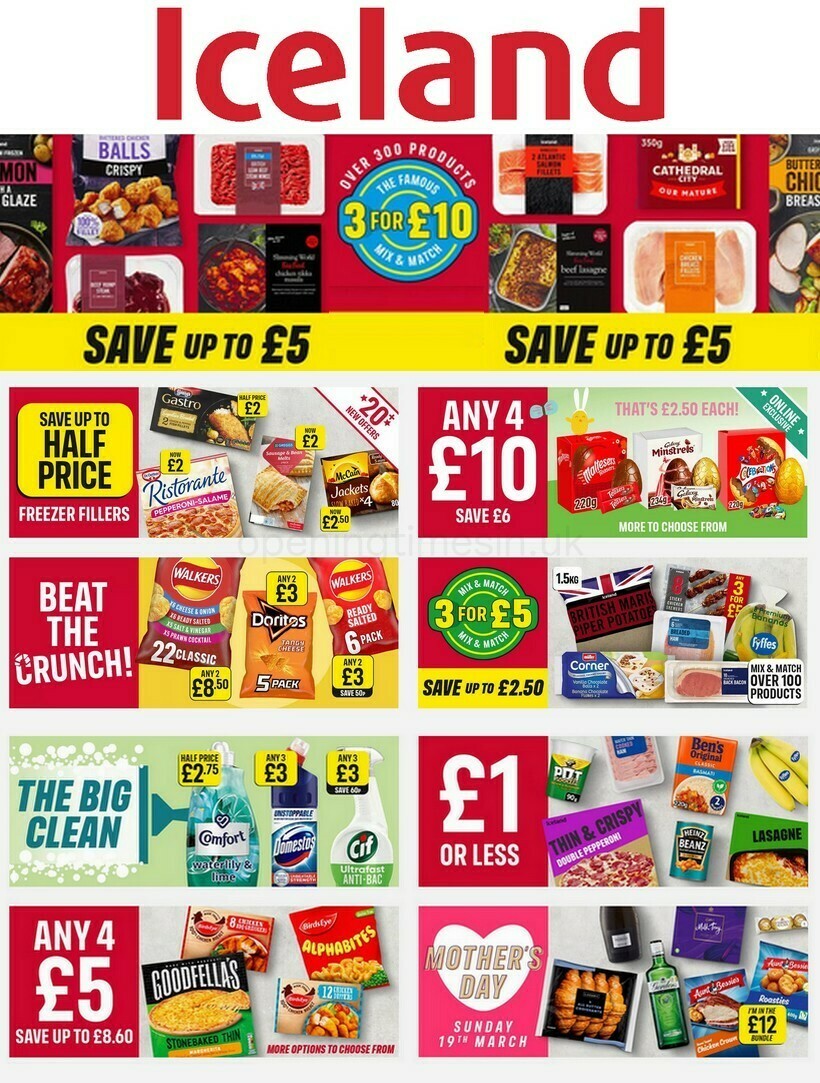 Iceland Offers & Special Buys from 17 March