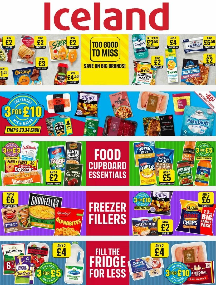 Iceland Offers & Special Buys from 14 July