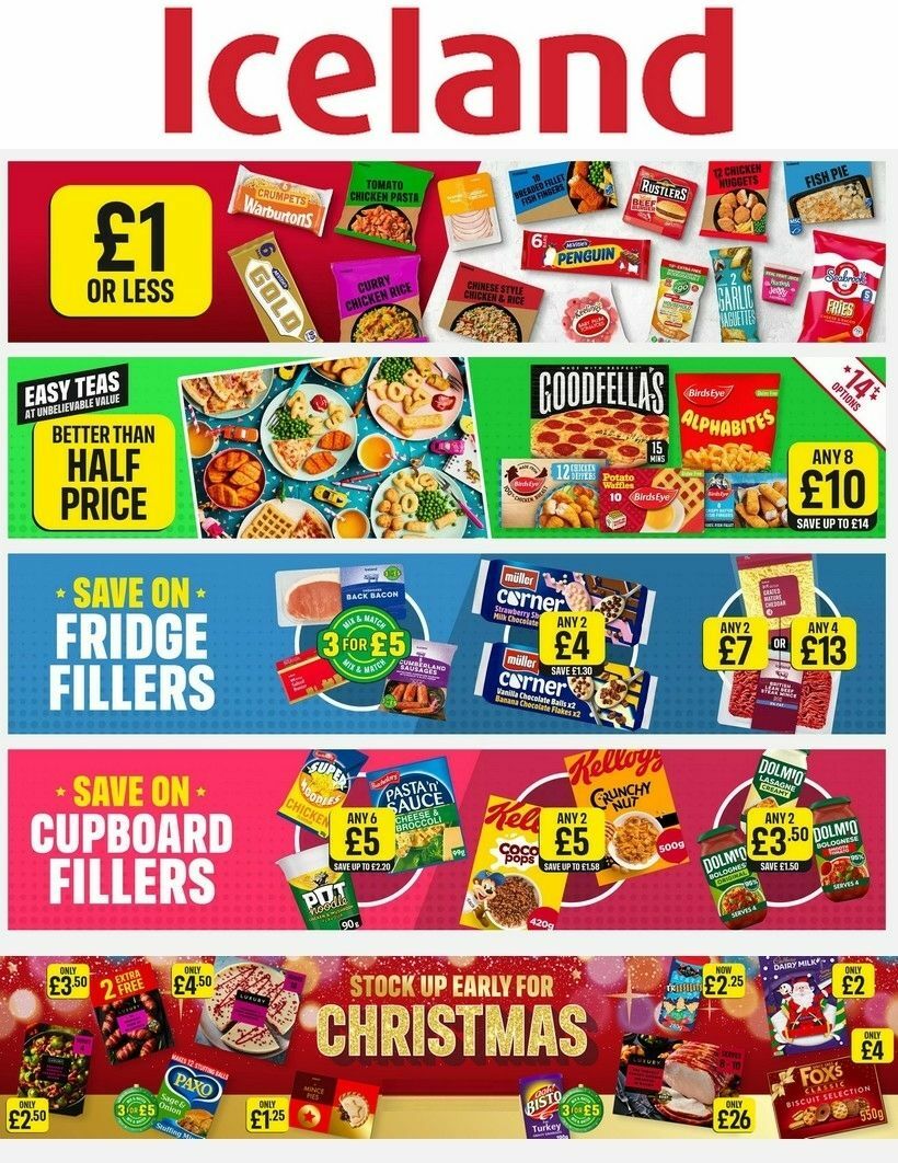 Iceland Offers & Special Buys from 10 November