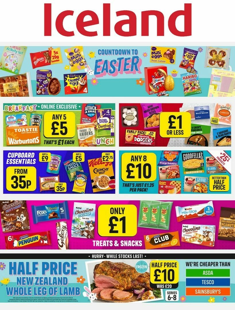 Iceland Offers & Special Buys from 15 March