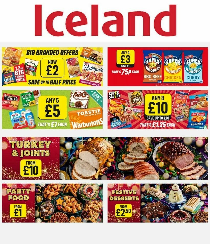Iceland Offers & Special Buys from 21 November