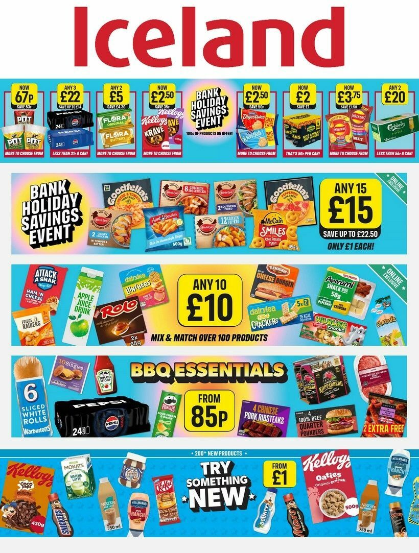 Iceland Offers & Special Buys from 22 May