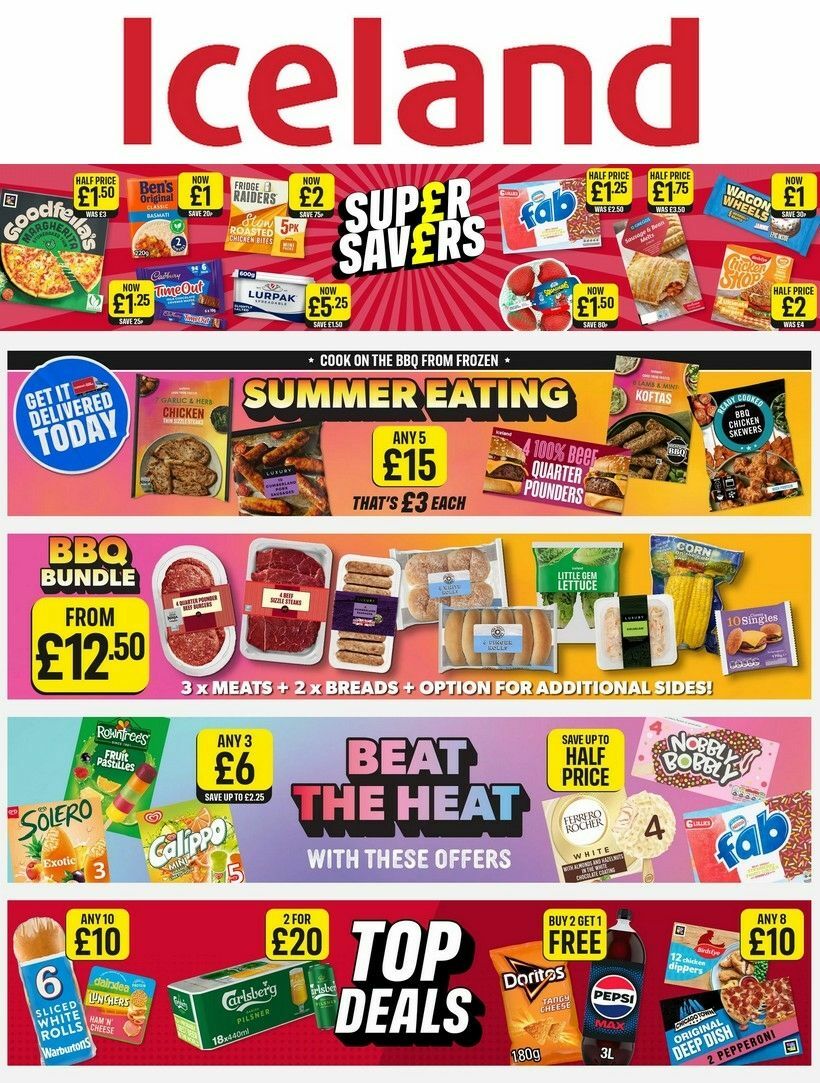 Iceland Offers & Special Buys from 11 July