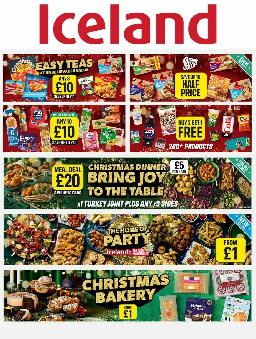 Iceland Offers & Special Buys from 12 December