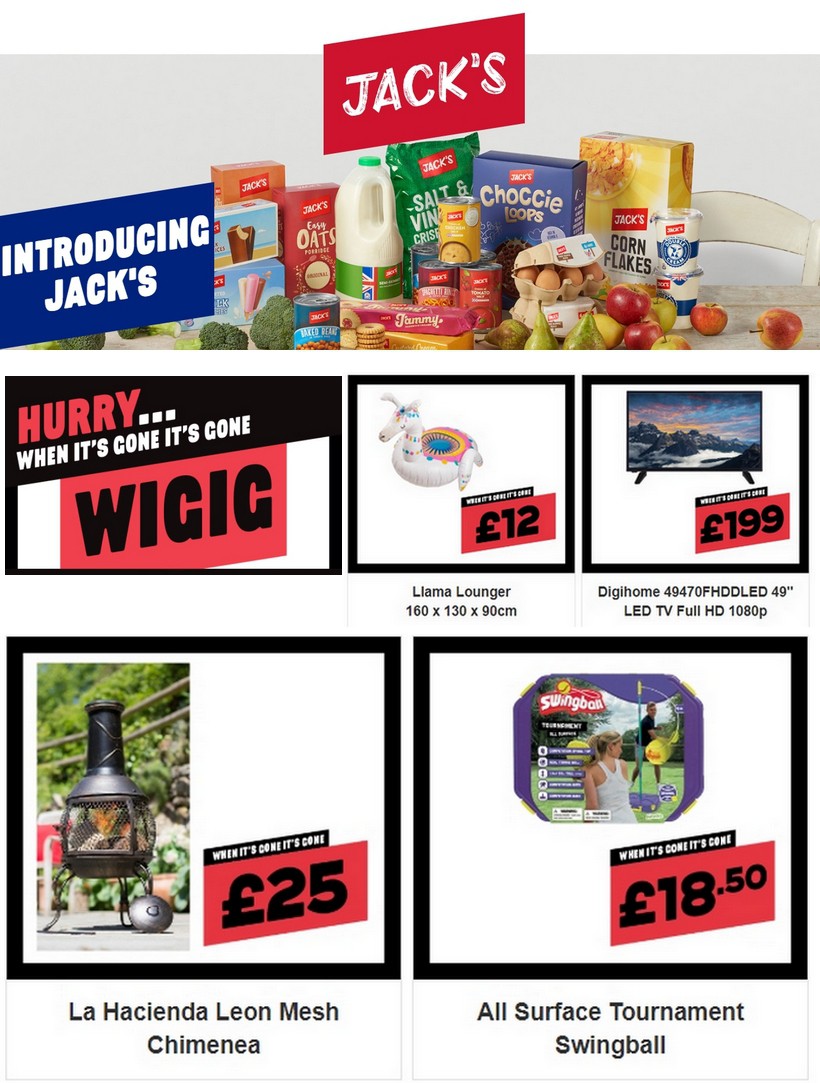 Jack's Offers & Special Buys from 4 July