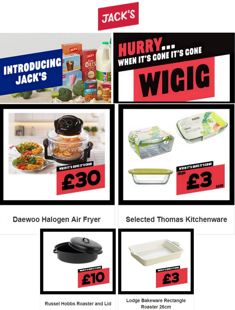 Jack's Offers & Special Buys from 30 August