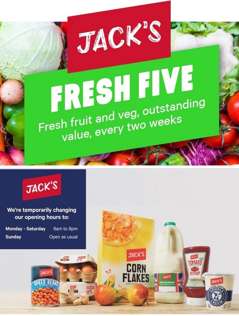 Jack's Offers & Special Buys from 24 March