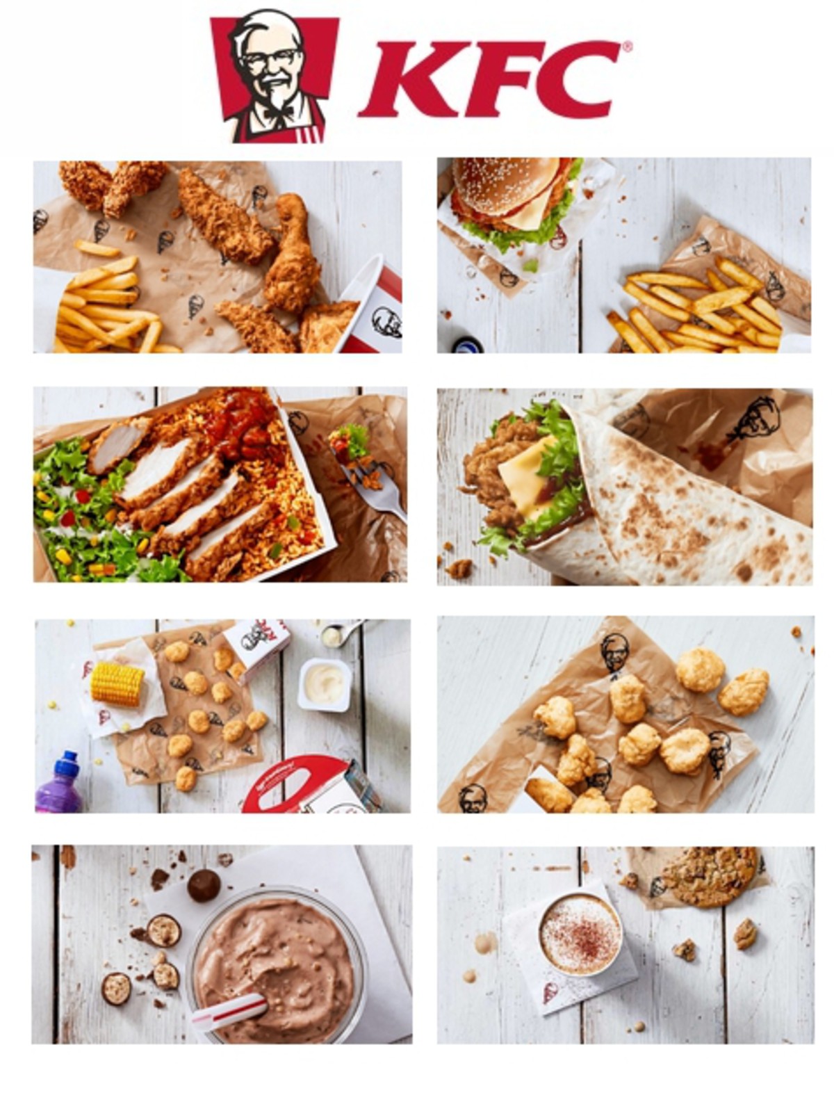 KFC Offers & Menu from 1 March